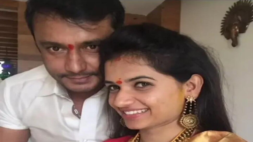 Darshan Pavithra Gowda marriage photos got viral | ಪವಿತ್ರಾ ಗೌಡ, ದರ್ಶನ್ ...
