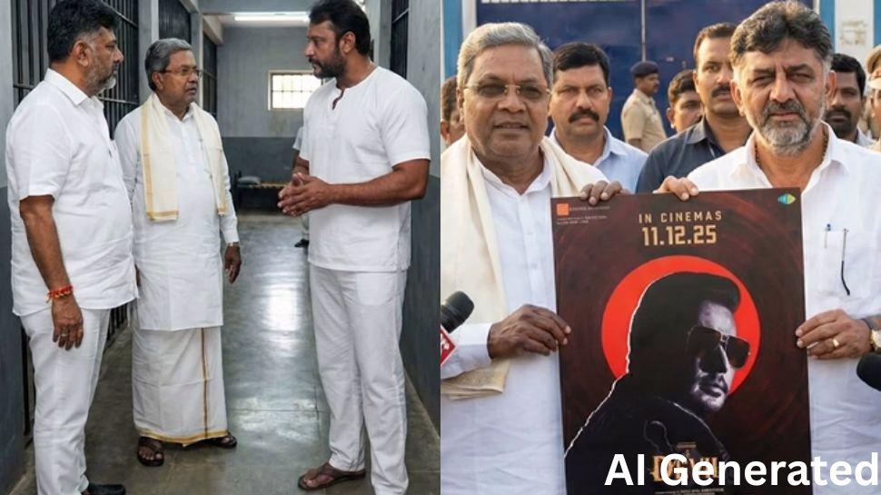 Karnataka politicians Promoting Devil Movie AI video Viral | ದರ್ಶನ್ ...
