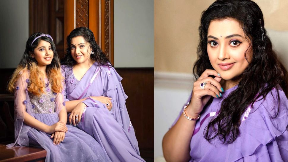 Actress meena daughter latest photo goes viral |ನಟಿ ಮೀನಾ ಮಗಳು ...