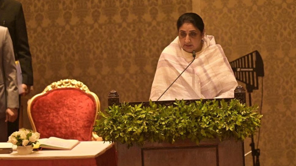 Sunetra pawar sworn in as maharashtra first female deputy chief ...