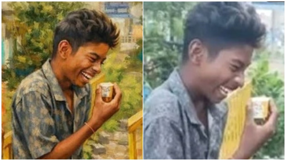Viral smiling boy from telangana arun life story | ಹಲ್ಲು ಕಿರಿದು ನಕ್ಕು ...