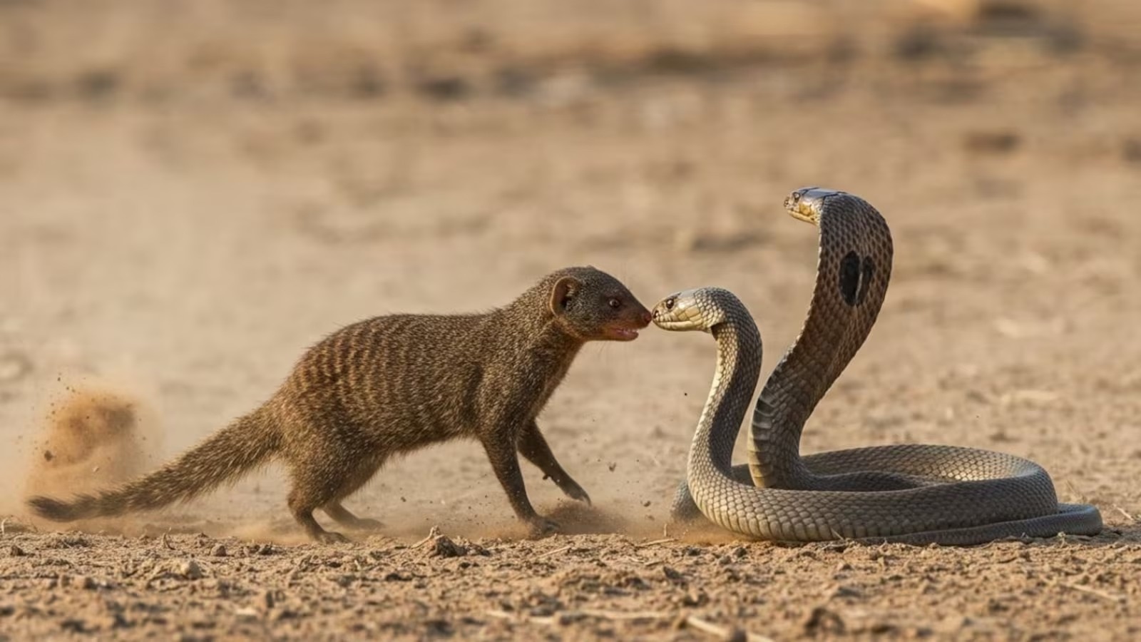 do Snake die after mongoose deadly attack | ವಿಷವಿಲ್ಲದಿದ್ದರೂ ಮುಂಗುಸಿ ...
