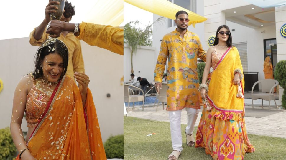 RCB star Yash Dayal and Shweta Pundir wedding photos: RCB ಆಟಗಾರನ ...