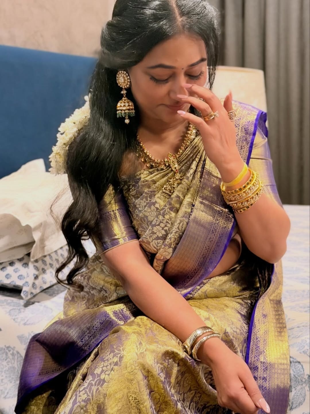 Vijayalakshmi Darshan shares latest photos in saree | ನಮ್ಮ ಅತ್ತಿಗೆ ...