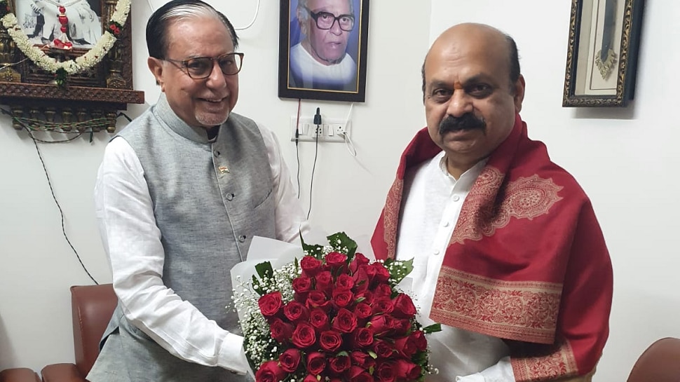 Zee Group Chairman Dr. Subhash Chandra meets Karnataka CM Basavaraj ...